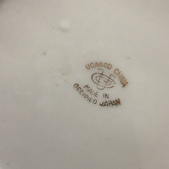 Accents | Vintage Ucagco China Plate | Poshmark